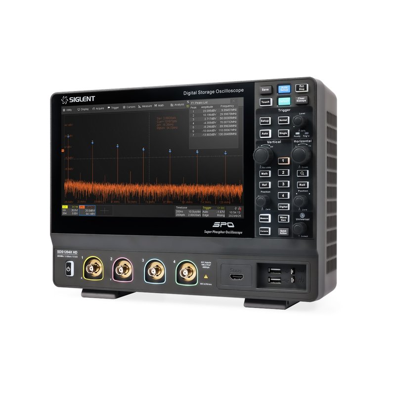 Digital Oscilloscope SIGLENT SDS1204X HD - ToolBoom